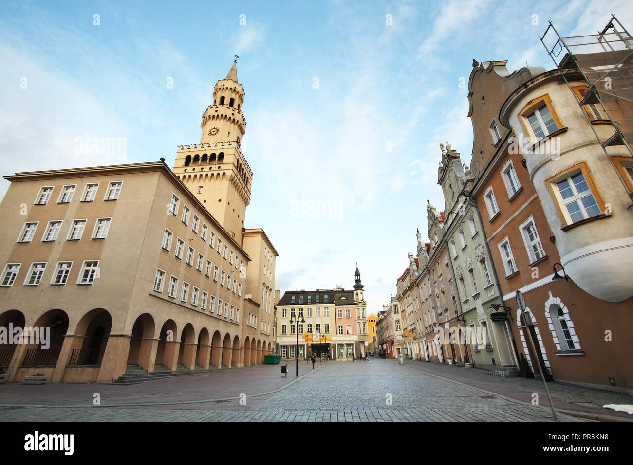 Old Market square in Opole. Poland Stock Photo - Alamy