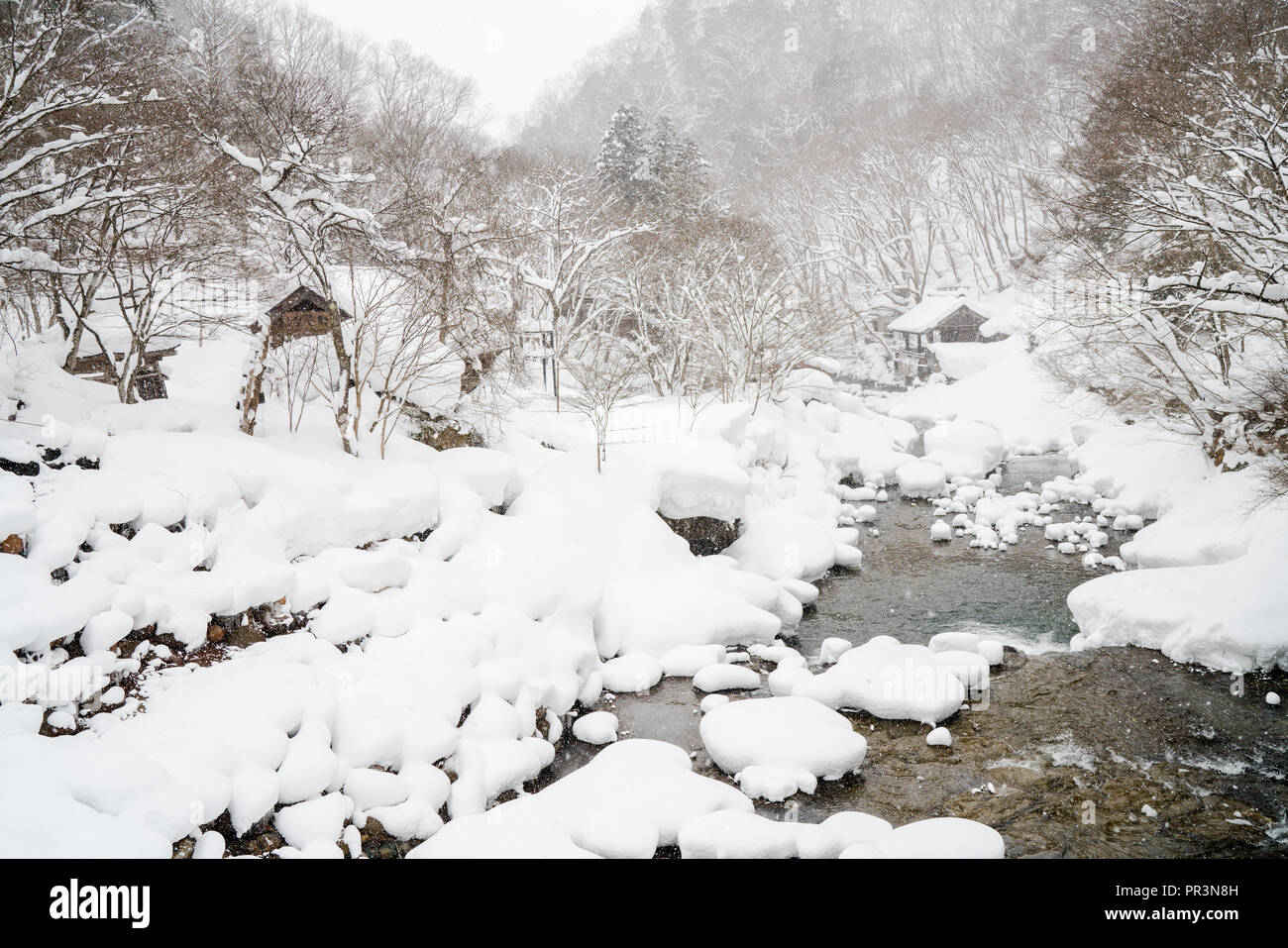 Takaragawa hot spring hi-res stock photography and images - Alamy