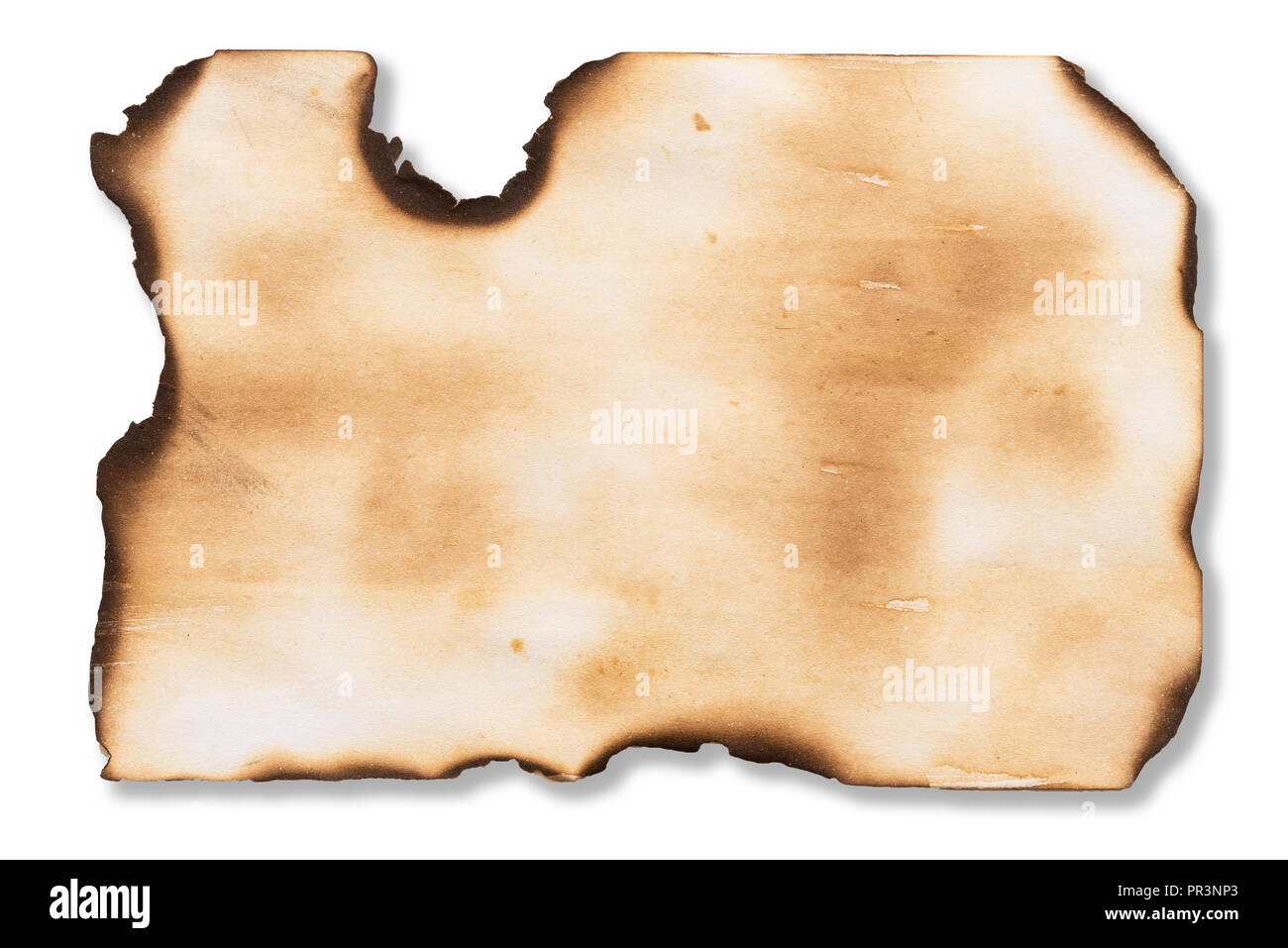 Old Brown paper vintage texture isolated on white background Stock ...