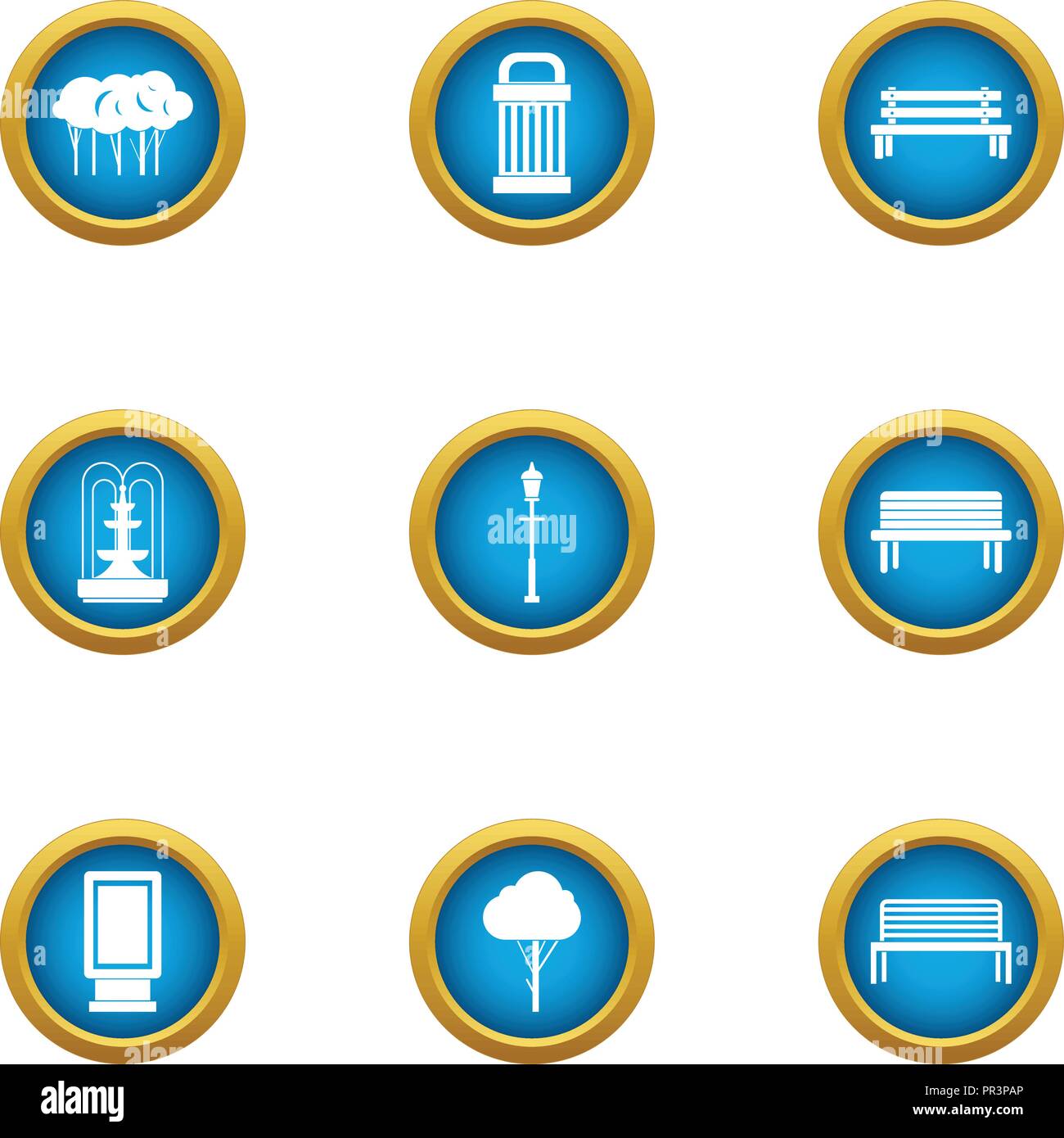 Quadrangle courtyard Stock Vector Images - Alamy