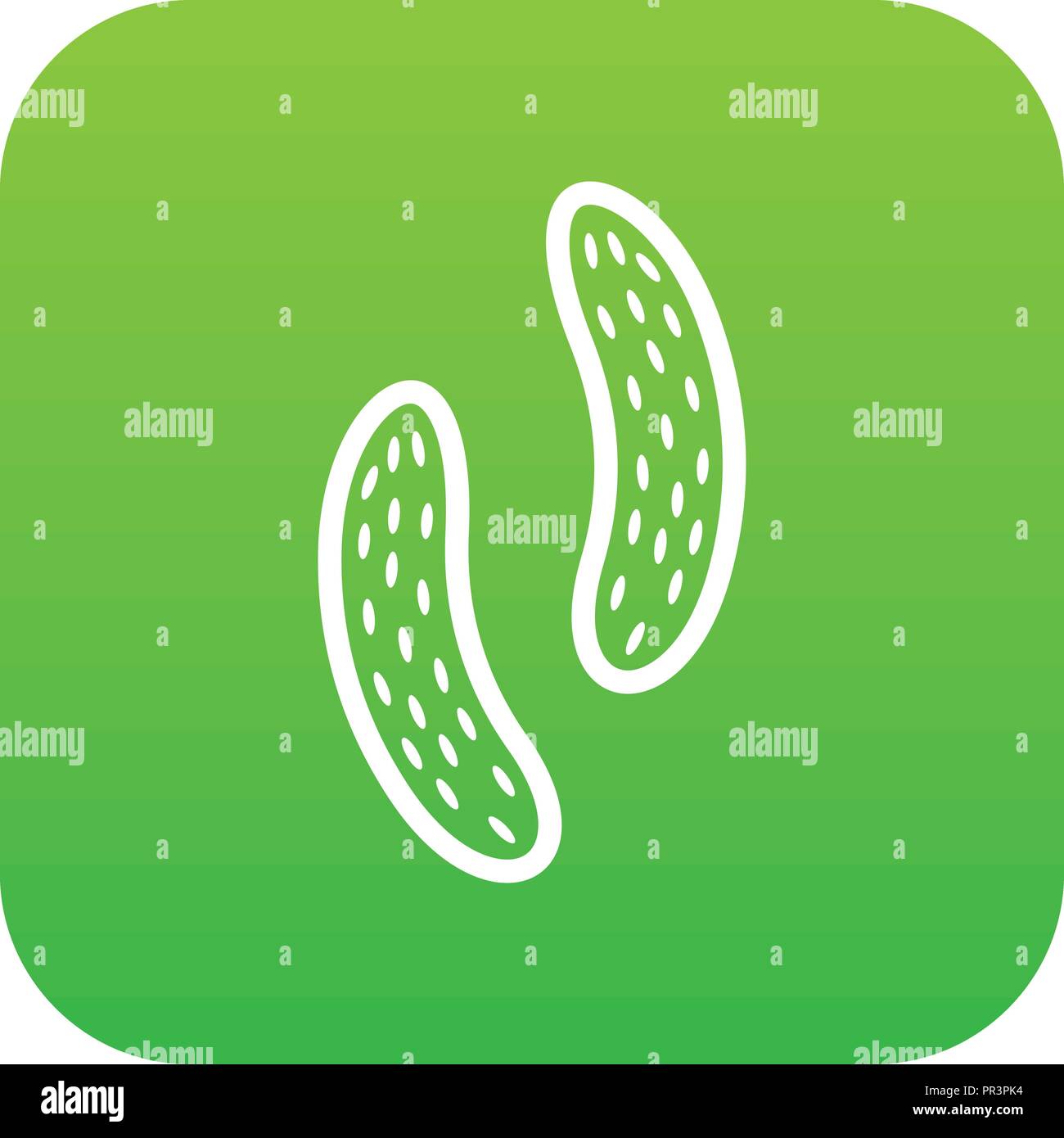 Epithelial cell icon digital green Stock Vector Image & Art - Alamy