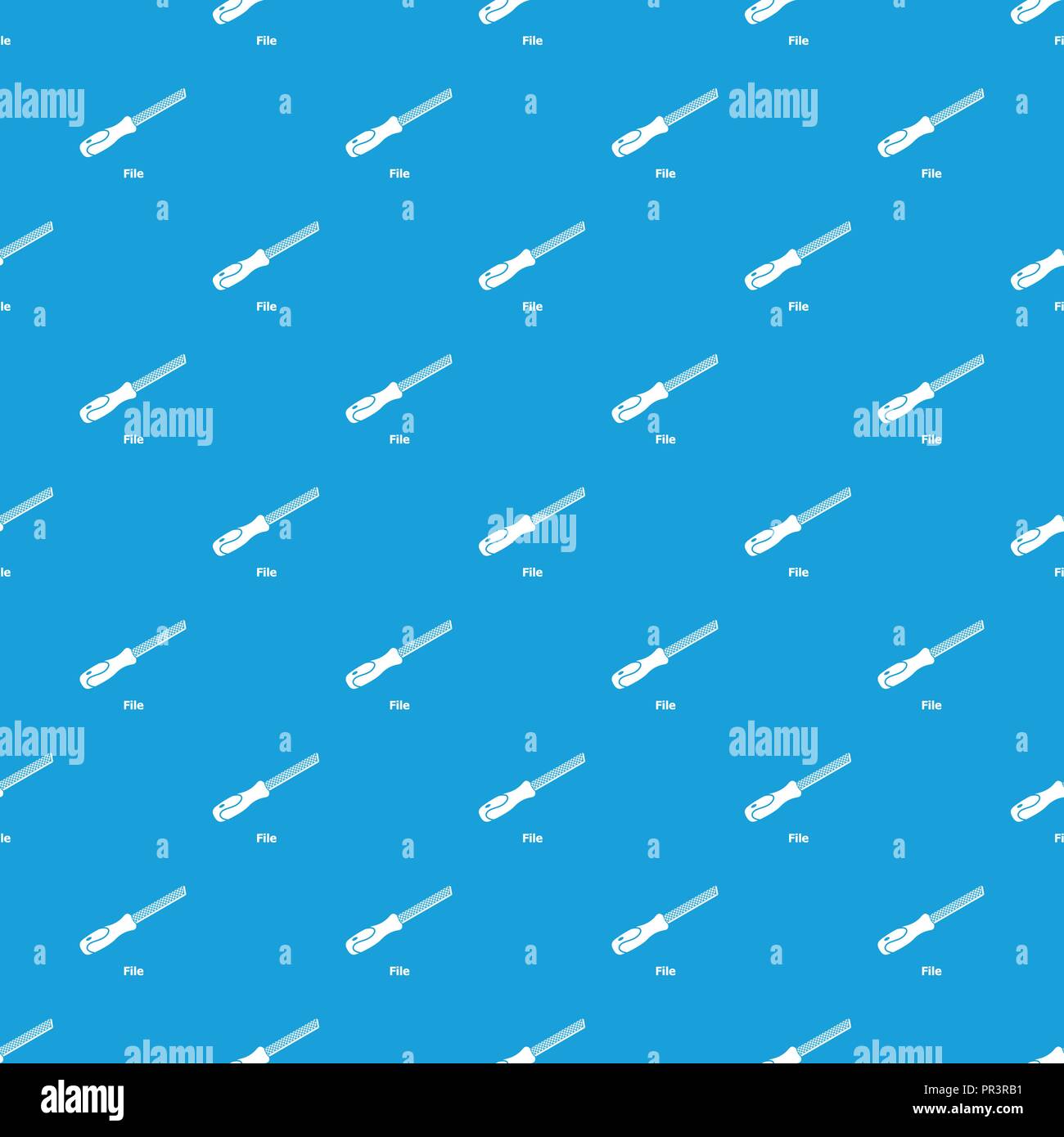 Blue chisel illustration vector Stock Vector Images - Alamy