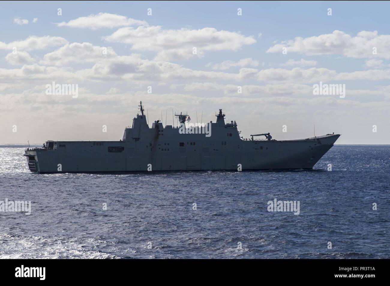 CORAL SEA (July 22, 2017) The Royal Australian Navy amphibious assault ...