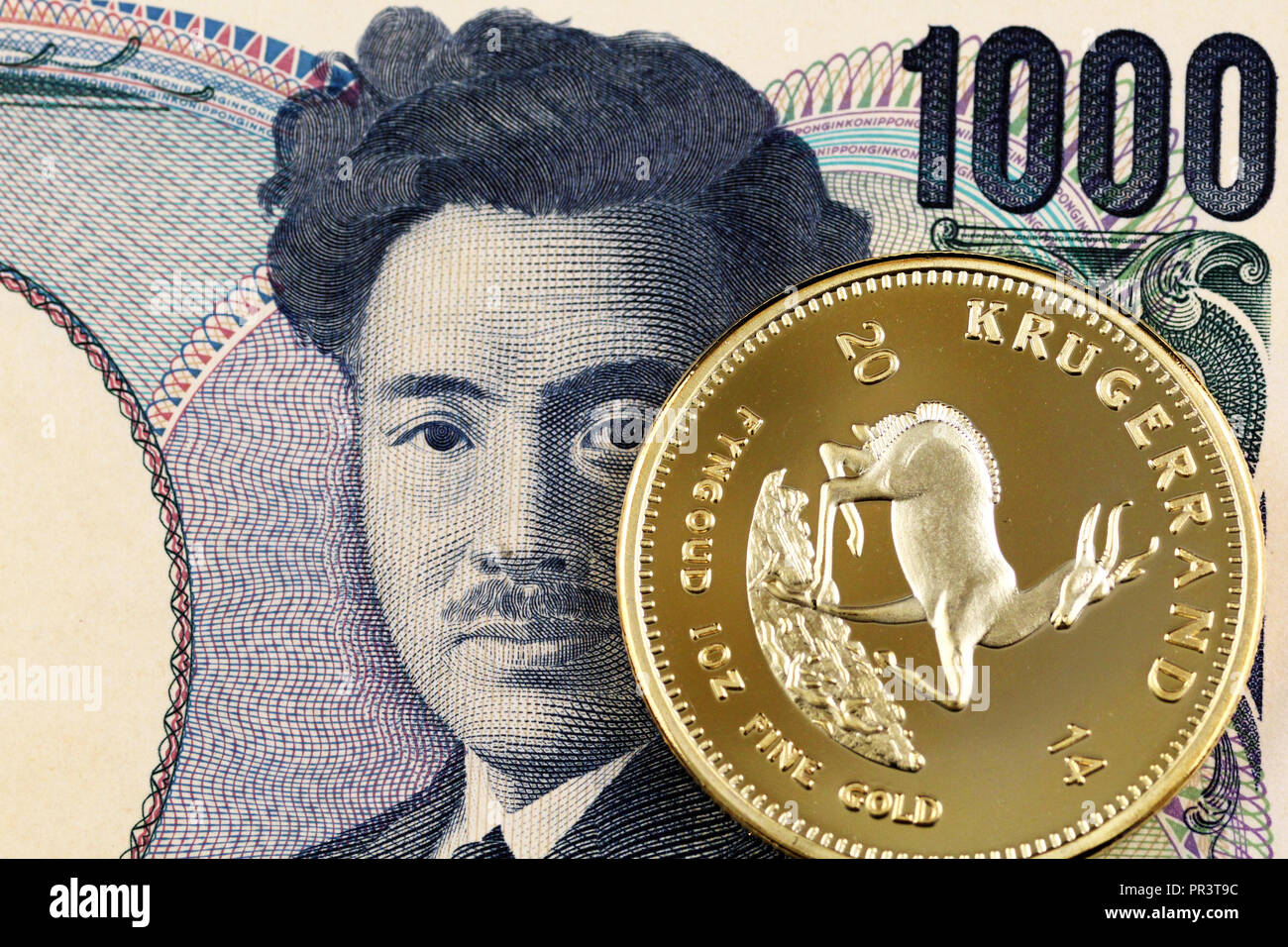 1000 yen coin hi-res stock photography and images - Alamy