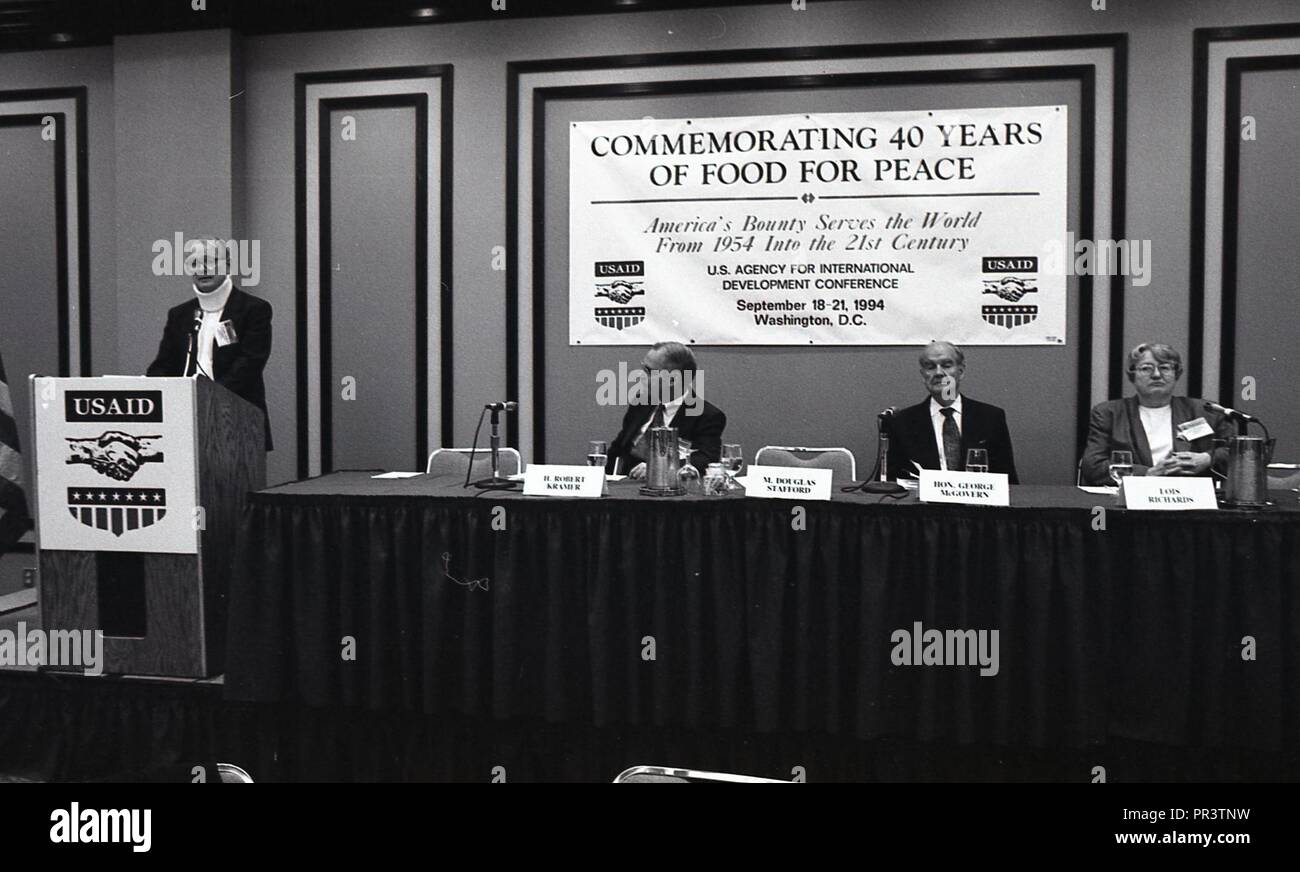 Various photos of Food for Peace commemoration Stock Photo - Alamy