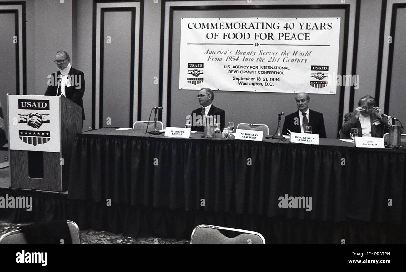 Various photos of Food for Peace commemoration Stock Photo - Alamy