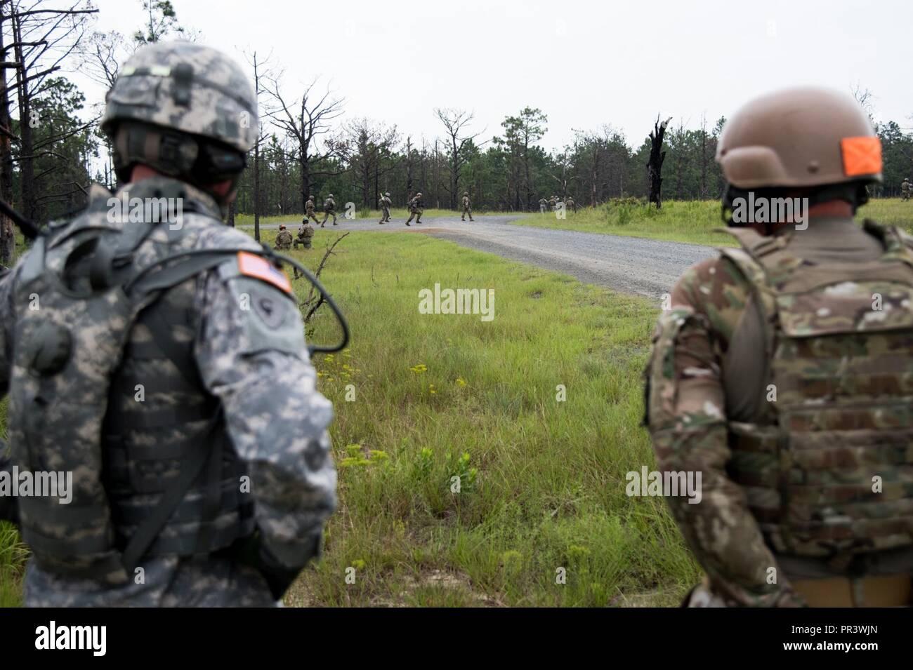 38th Infantry Division' Commander Maj. Gen. David C. Wood and Col. Mark ...