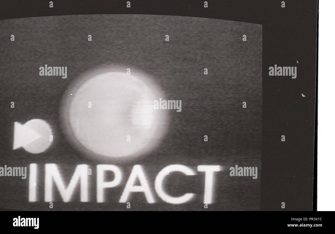 A SCREEN SHOWING INPACT Stock Photo - Alamy