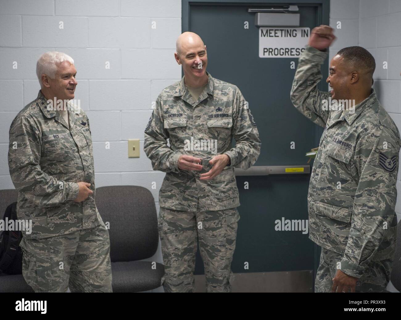 Director of the Air National Guard, Lt. Gen. L. Scott Rice, and ANG ...