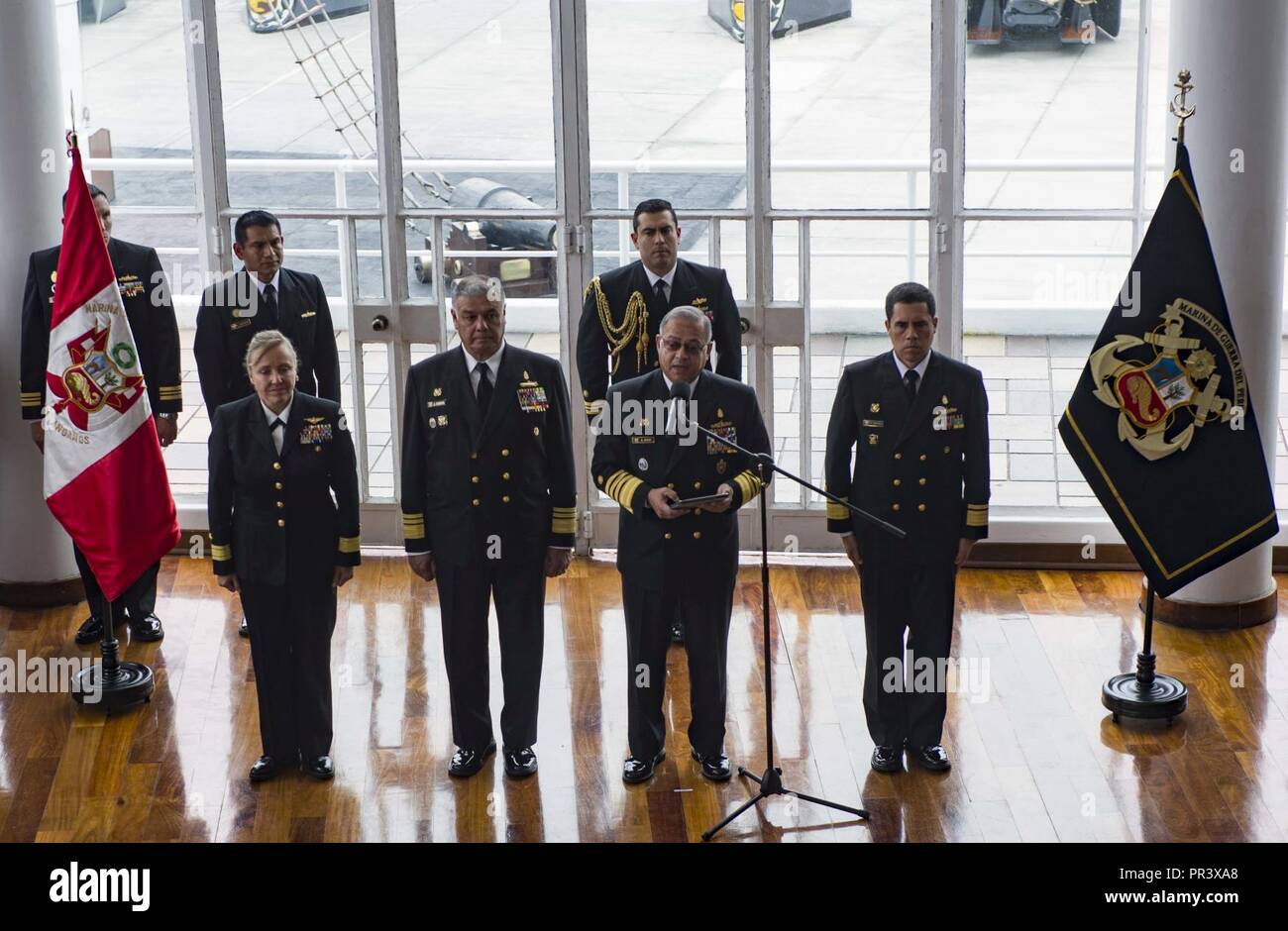 Peru (July 26, 2017) Rear Adm. Linda R. Wackerman, deputy commander, U ...