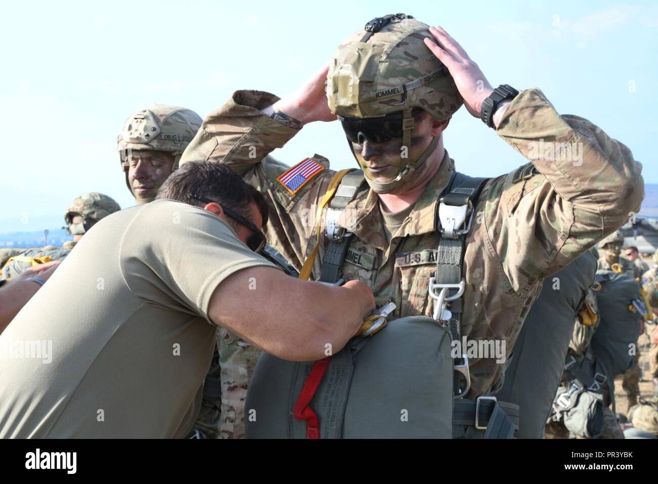 U.S. Army Cpl. Michael Hommel, Battle Company, 2nd Battalion, 503rd ...
