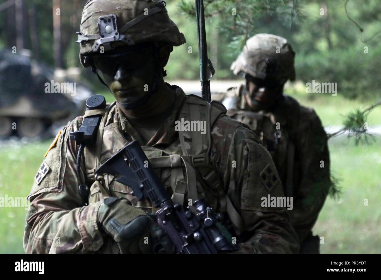 Sgt. Jeremiah Fleming, an infantryman with Chaos Company, 1st Battalion ...