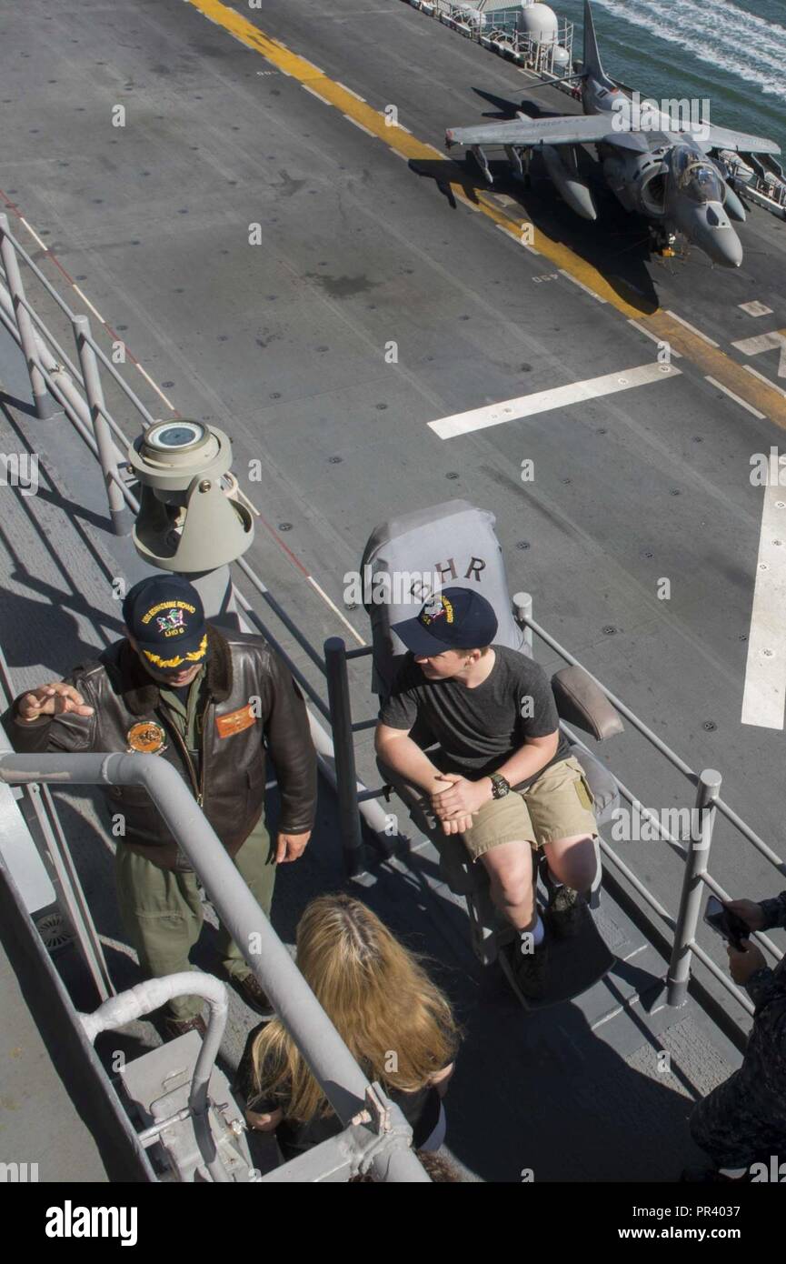 BRISBANE, Australia (July 31, 2017) Capt. Larry McCulloch, commanding ...
