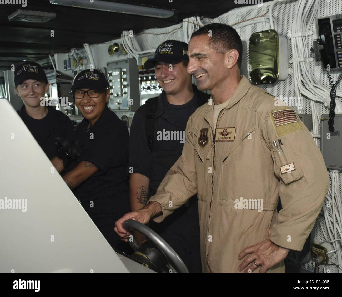 ARABIAN GULF (July 30, 2017) U.S. Air Force Major General Dave Nahom ...