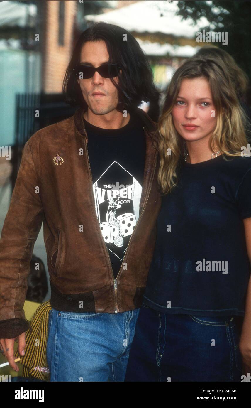 Johnny Depp And Kate Moss Photoshoot