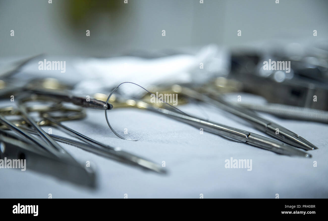 Surgical instrument pouch hi-res stock photography and images - Alamy