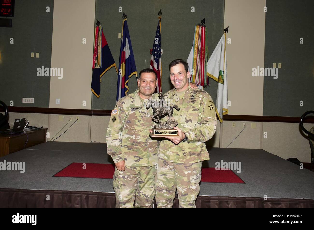 Maj. Gen. Ryan F. Gonsalves, commanding general, 4th Infantry Division ...