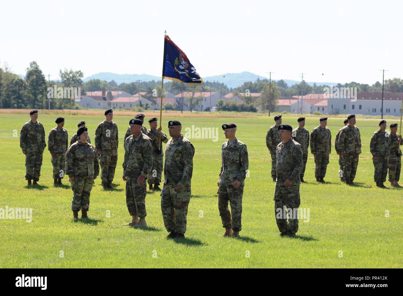 Soldiers with the 181st Multi-Functional Training Brigade participate ...