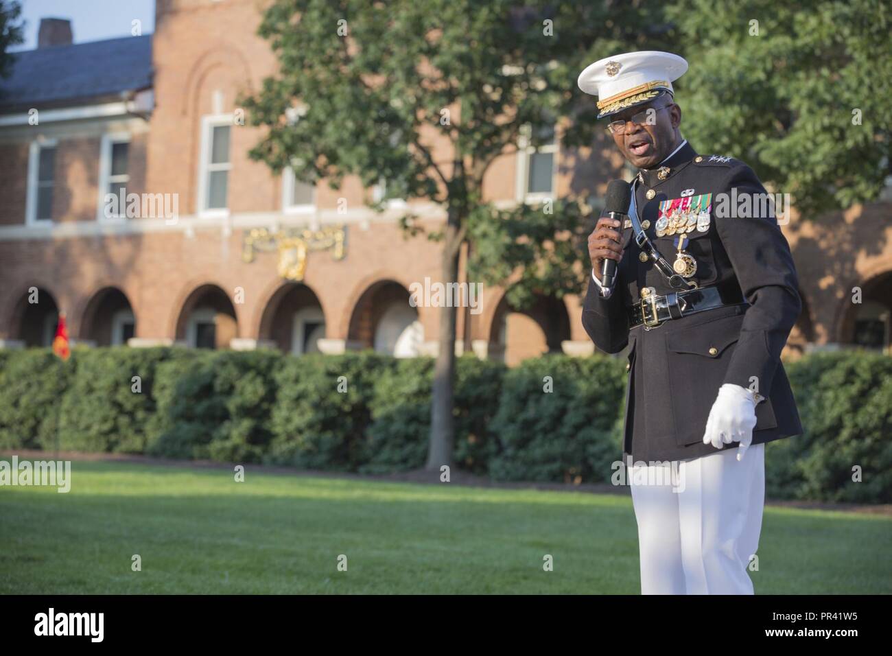 U.S. Marine Corps Lt. Gen. Ronald L. Bailey, deputy commandant of Plans ...
