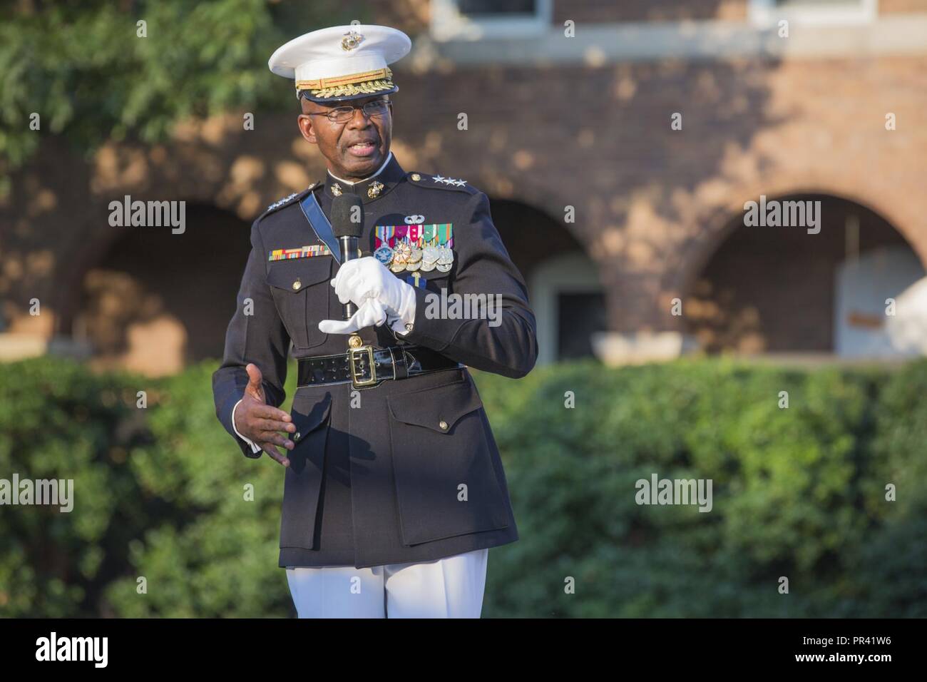 U.S. Marine Corps Lt. Gen. Ronald L. Bailey, deputy commandant of Plans ...