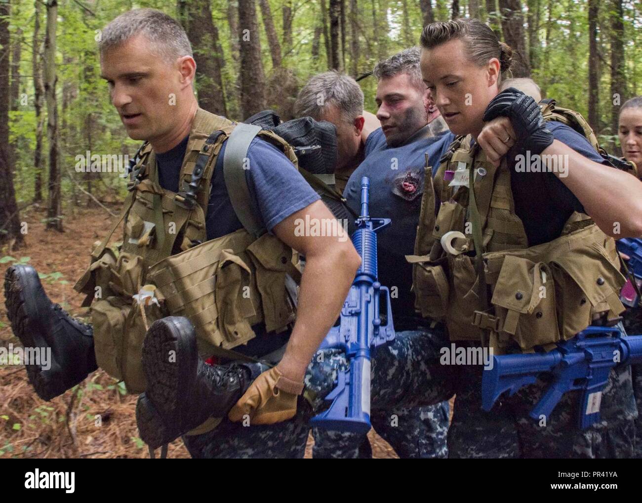 (July 28, 2017)— Students of the Navy’s first Role 2 Light Maneuver ...