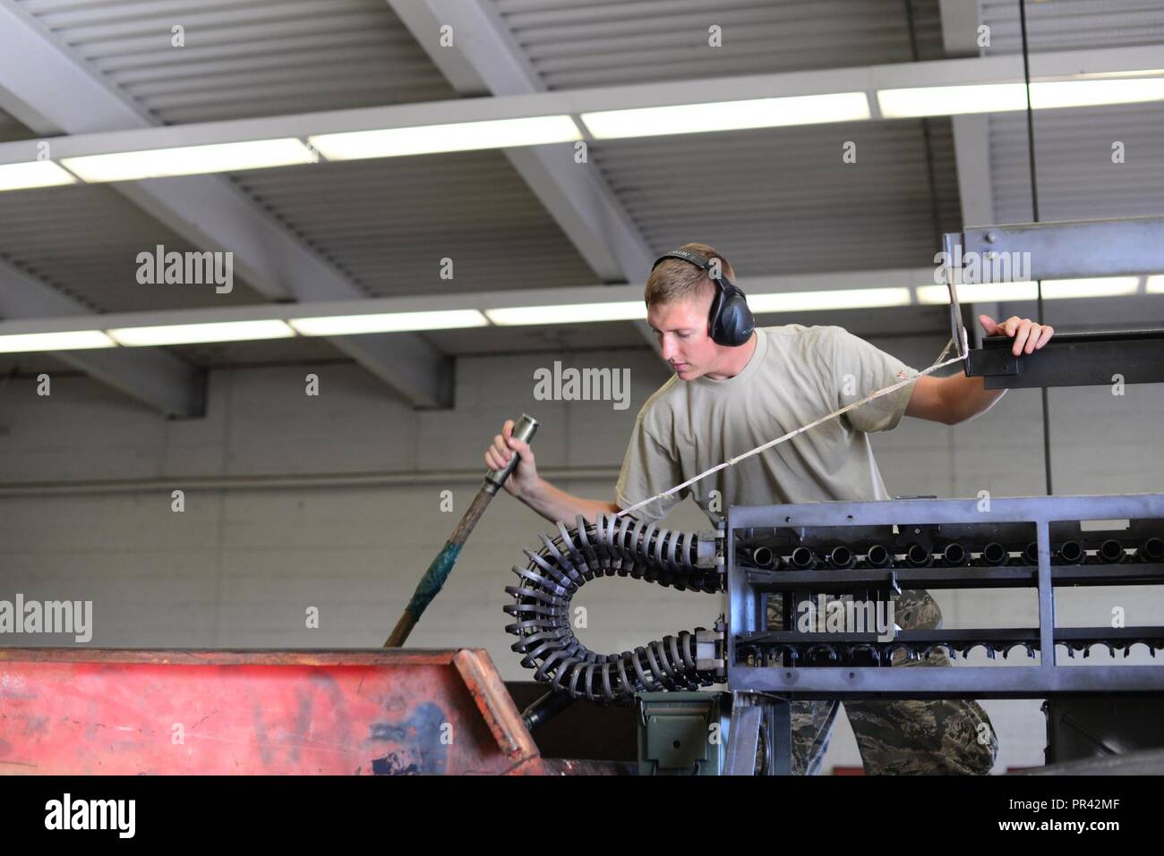 U.S. Air Force Airman 1st Class Brett Mohney, 355th Equipment ...
