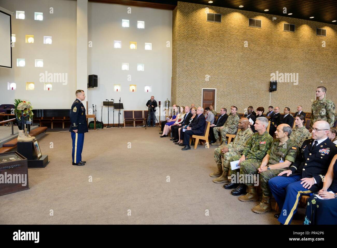 U.S. Army Master Sgt. Michael Eddy, Senior Enlisted adviser with 650th ...