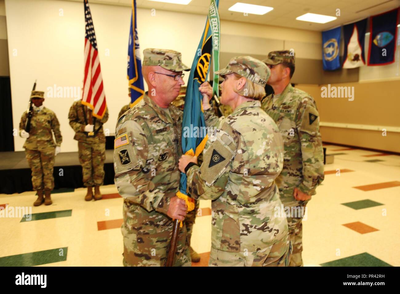 Col. Kathleen J. Porter, commander of the 83rd U.S. Army Reserve ...