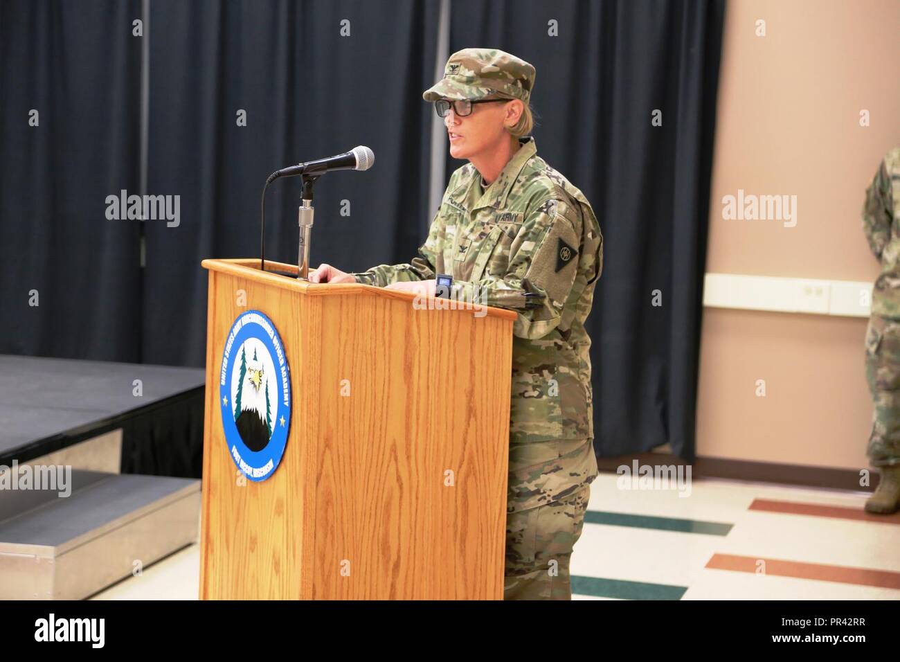 Col. Kathleen J. Porter, commander of the 83rd U.S. Army Reserve ...