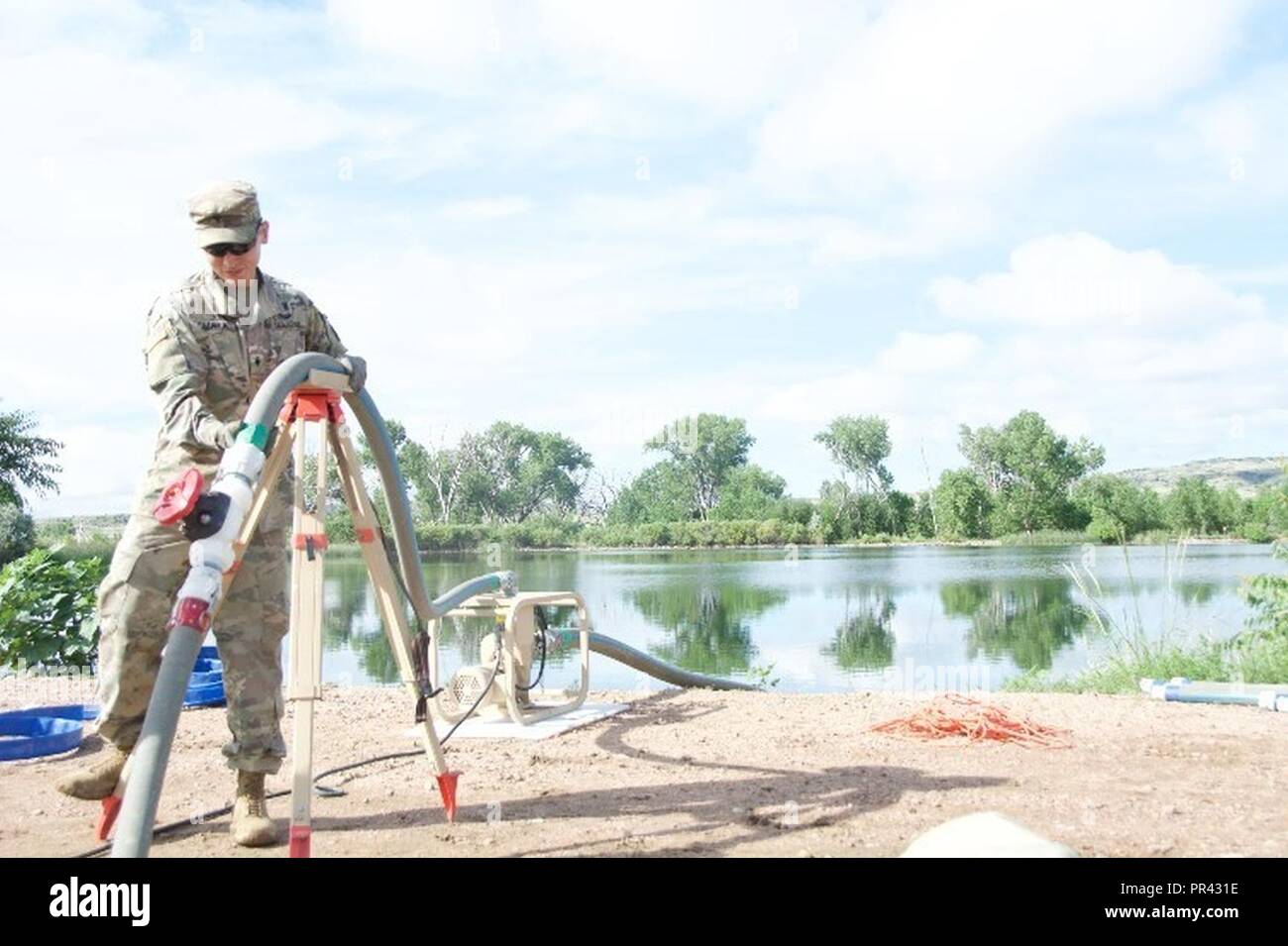 Tactical water distribution system hi-res stock photography and images ...