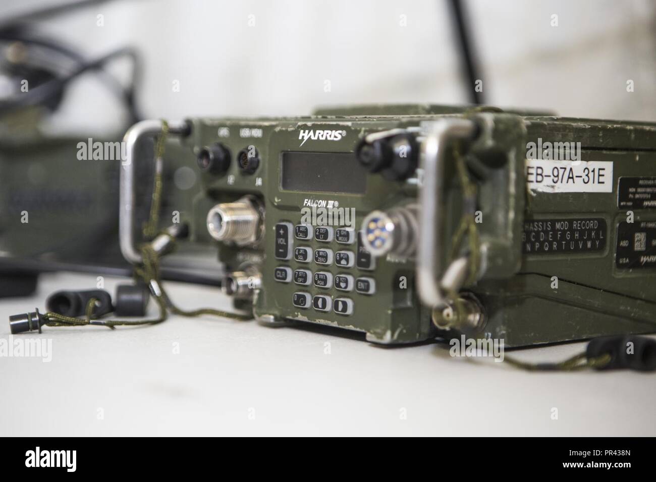 U.S. Marines with the 22nd Marine Expeditionary Unit practice setting ...