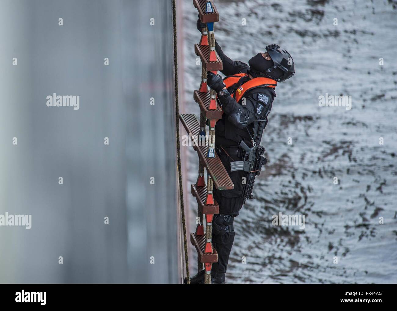 UNITED STATES 7TH FLEET (September 6, 2018) - An officer of the Royal ...
