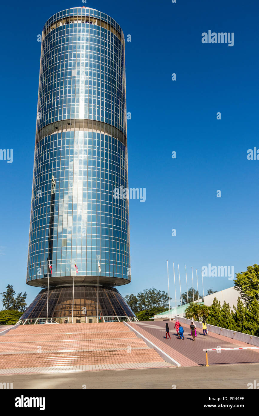 Sabah foundation building also known as tun Mustapha tower. On Shores ...