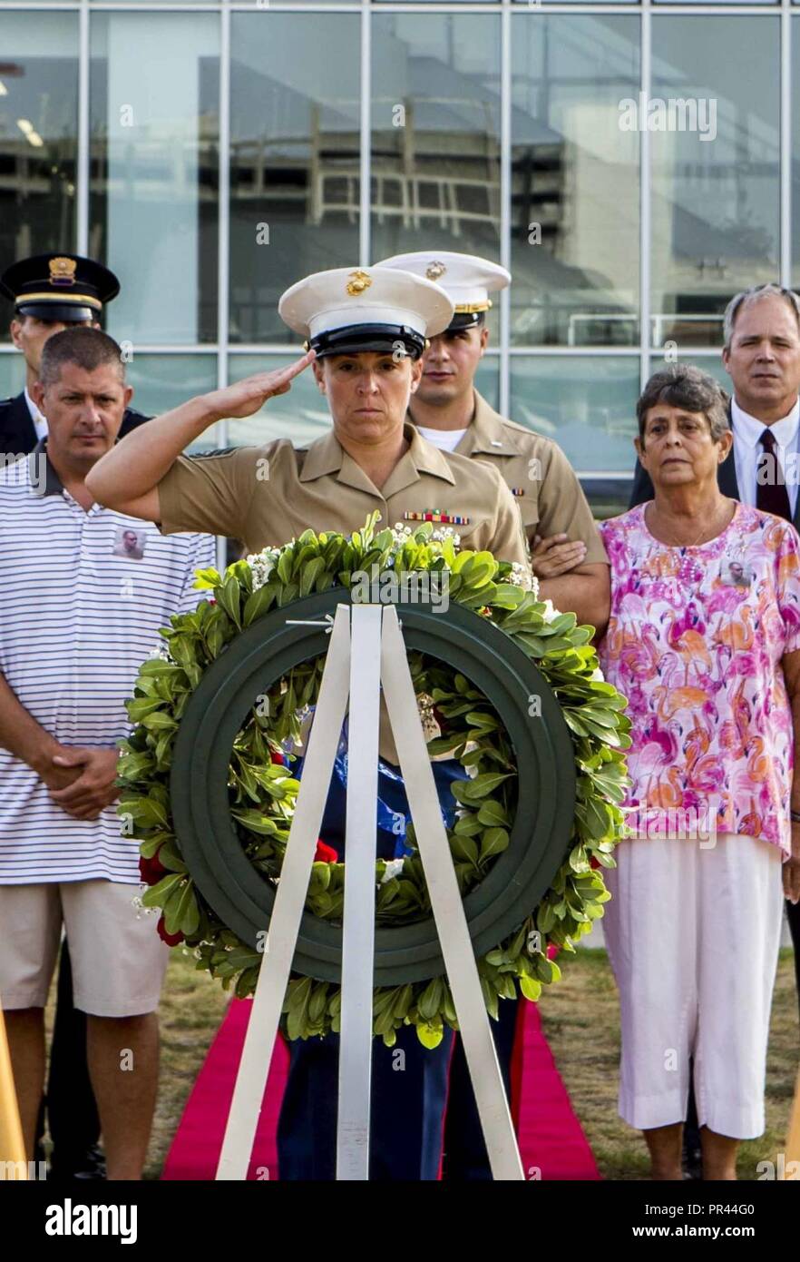 U.S. Marine Corps Gunnery Sgt. Carrie Walker, headquarters and support ...