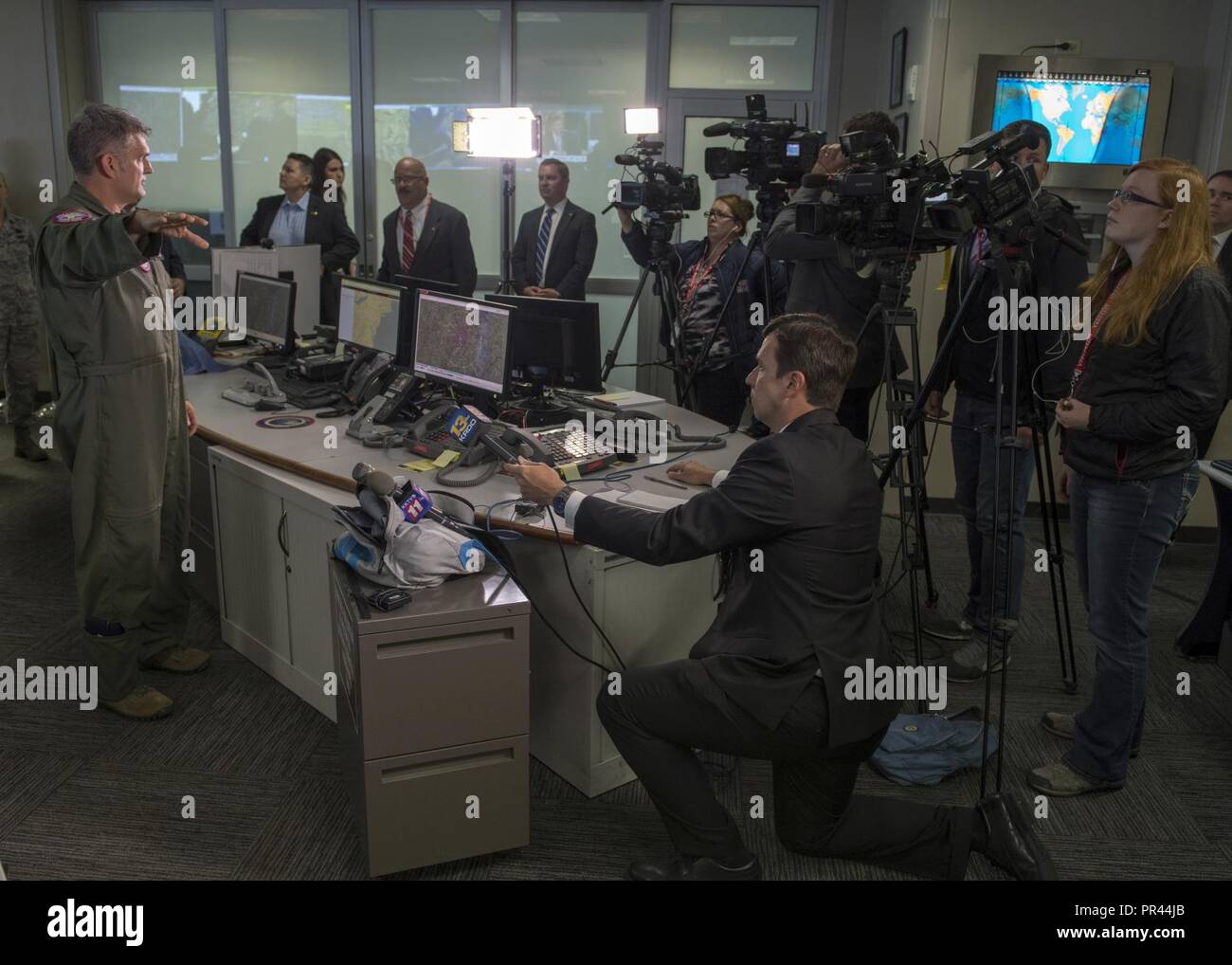 U.S. Air Force Colonel Douglas Thies the North American Aerospace ...