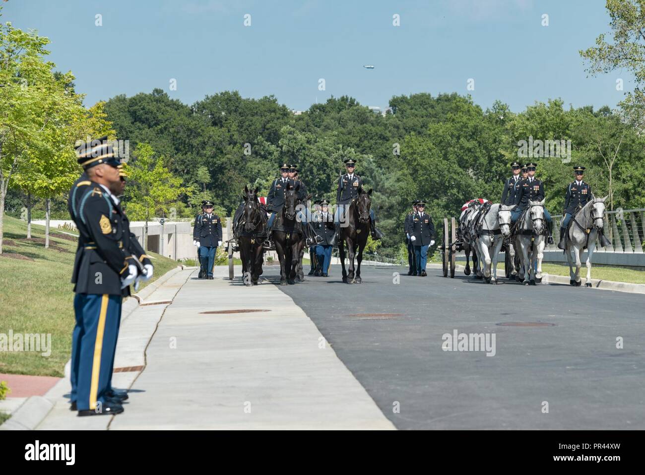 Two caissons from the 3rd U.S. Infantry Regiment (The Old Guard ...