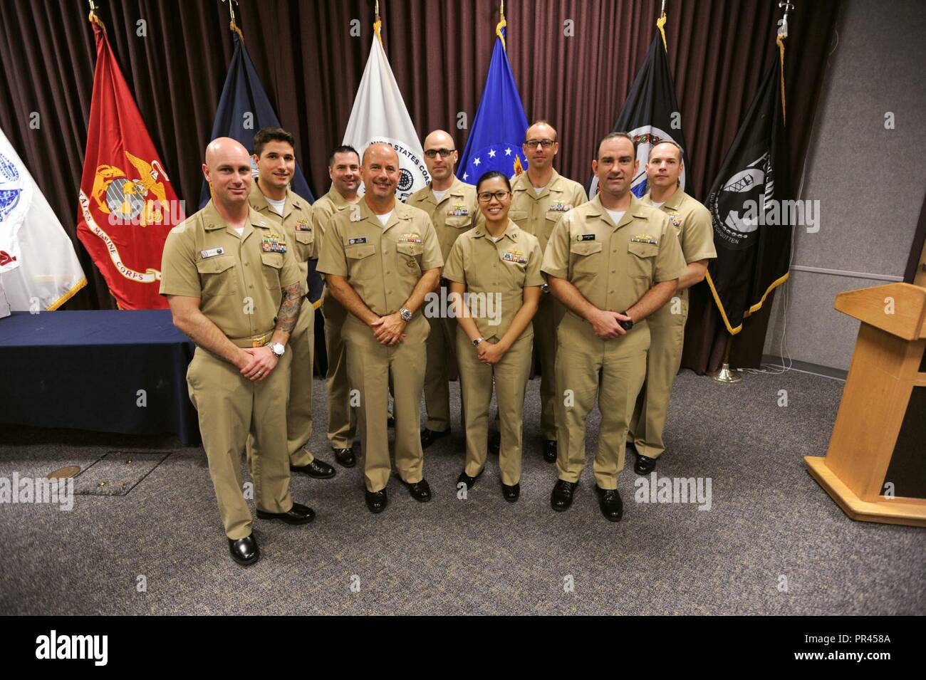 Rear Adm. James Kilby, director, Warfare Integration for the Office of ...