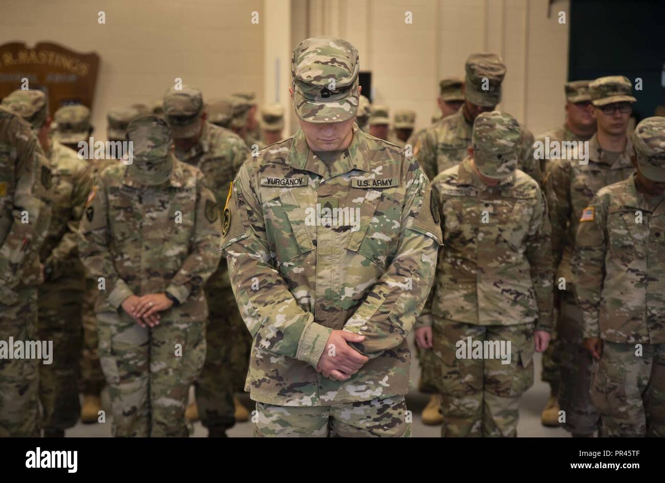 Master Sgt. Dmitriy Yurganov, second platoon sergeant of the ...