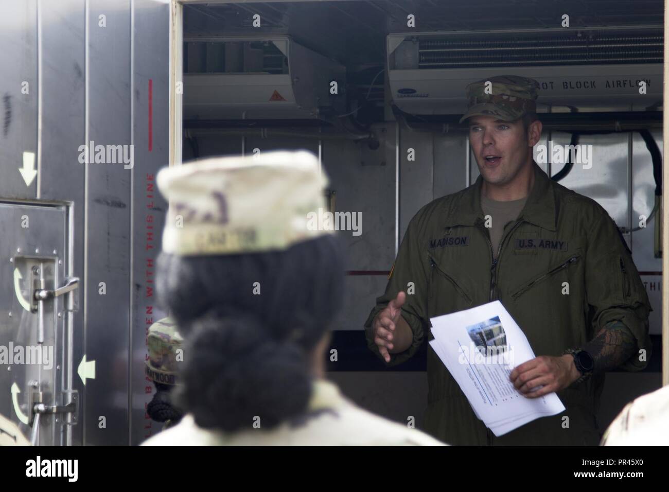 Multi temperature refrigerated container system hi-res stock ...