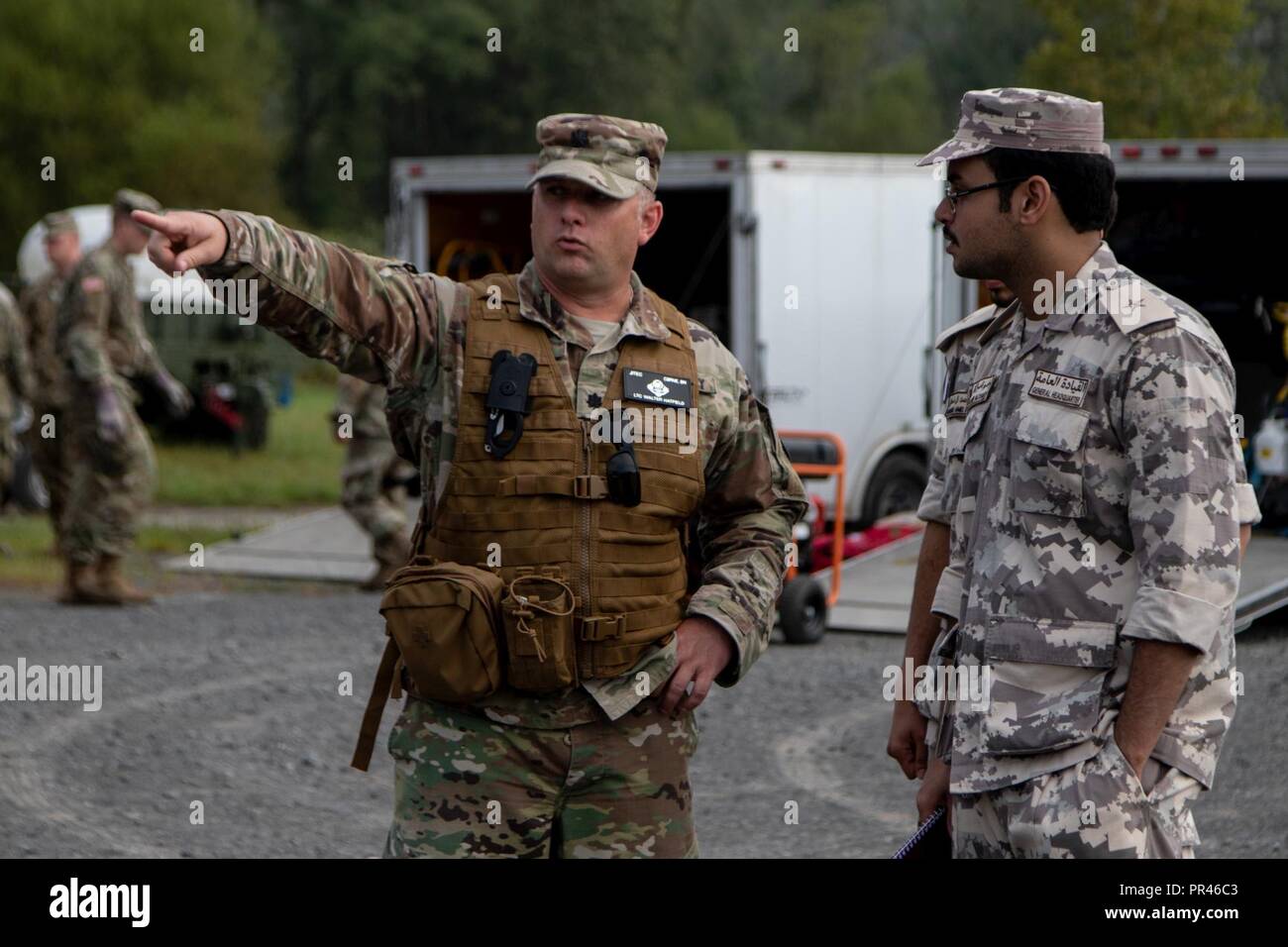 West Virginia National Guard Lt. Col. Walter Hatfield, Army Interagency ...