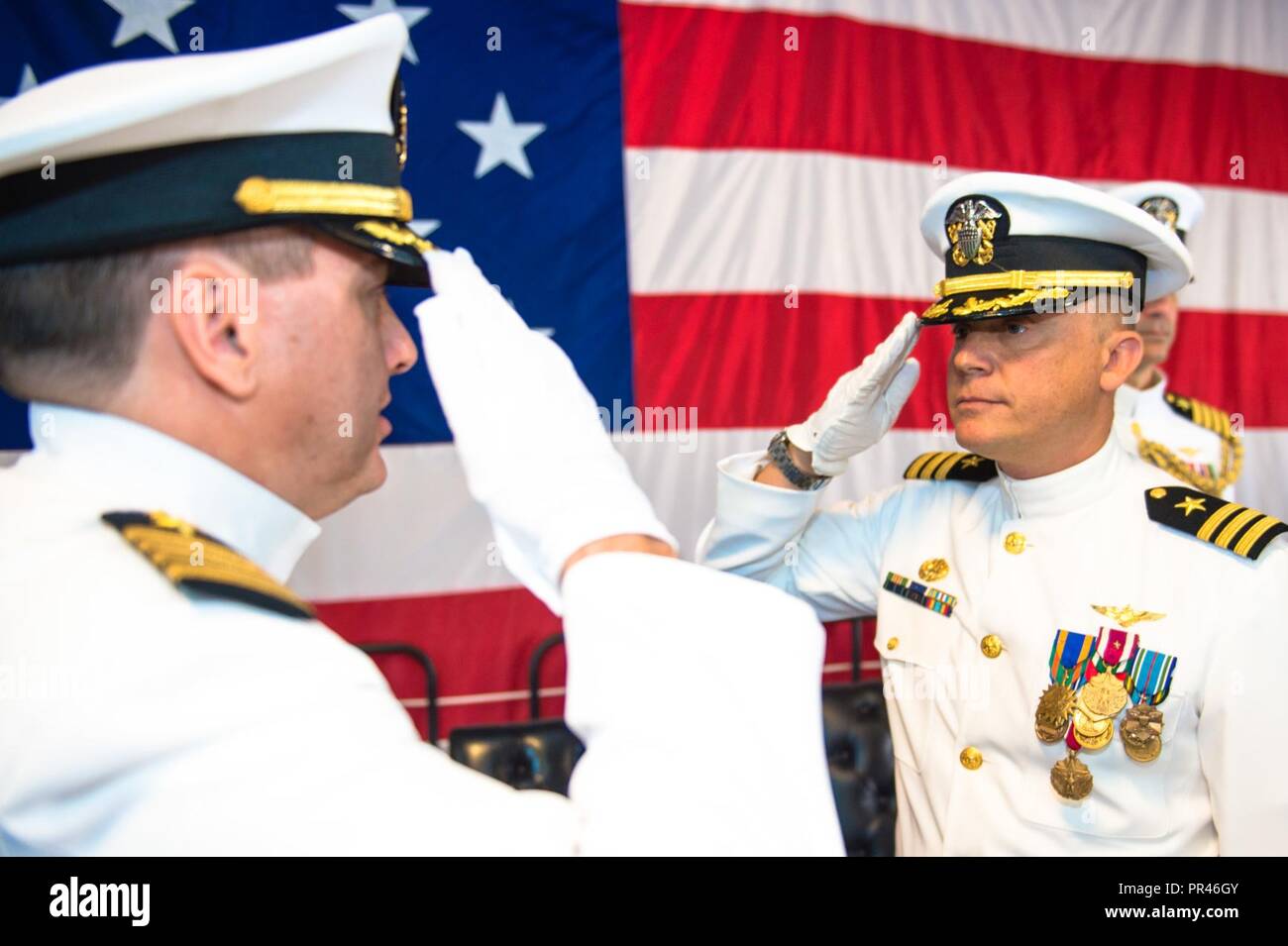 Calif. (Sept. 9, 2018) Outgoing Navy Operational Support Center (NOSC ...