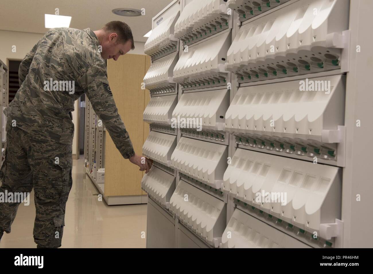 U.S. Air Force Tech. Sgt. Ryan Marr, 18th Medical Group pharmacy NCOIC ...