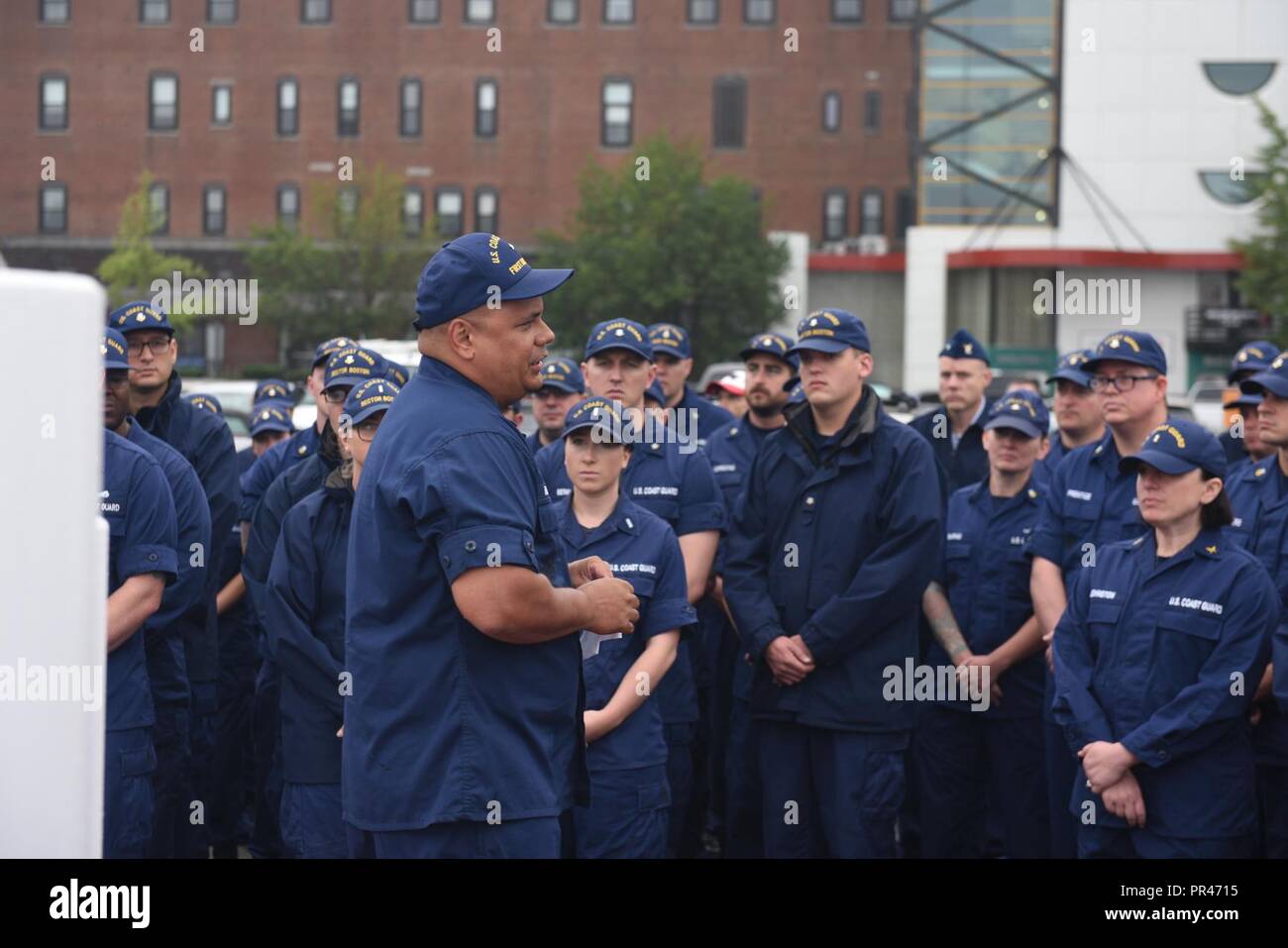 Commander coast guard first district hi-res stock photography and ...