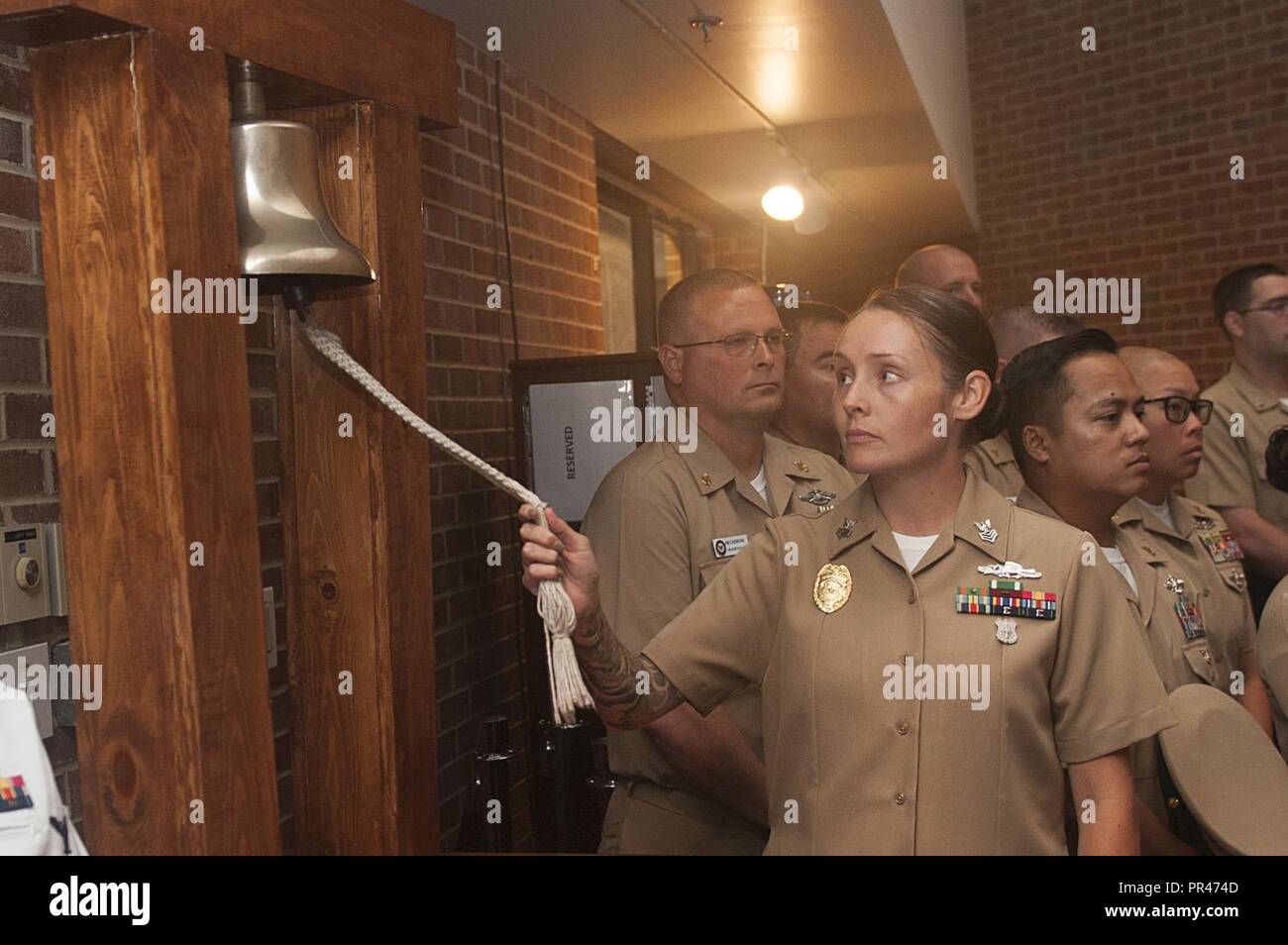 MILLINGTON, Tenn. (Sep. 11, 2018) Sailors and civilians aboard Naval ...