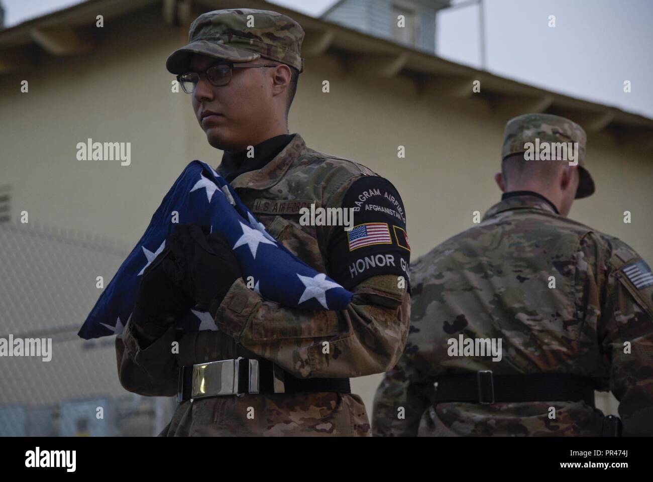Senior Airman Santiago Blair and Staff Sgt. James Weimer, Bagram ...