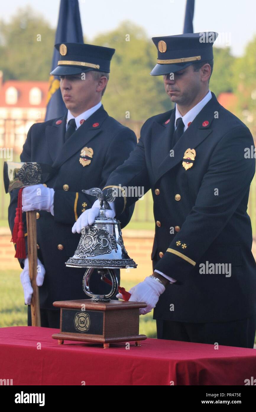 At the Patriot Day Ceremony, Sept. 11, 2018 at Ft. Knox, Fire Fighter ...