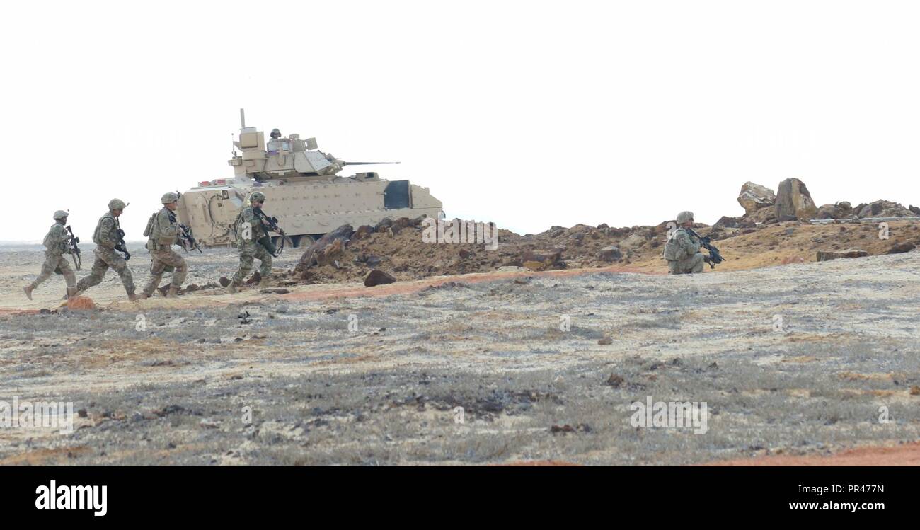 MOHAMED NAGUIB MILITARY BASE, Egypt – Soldiers from the 155th Armored ...