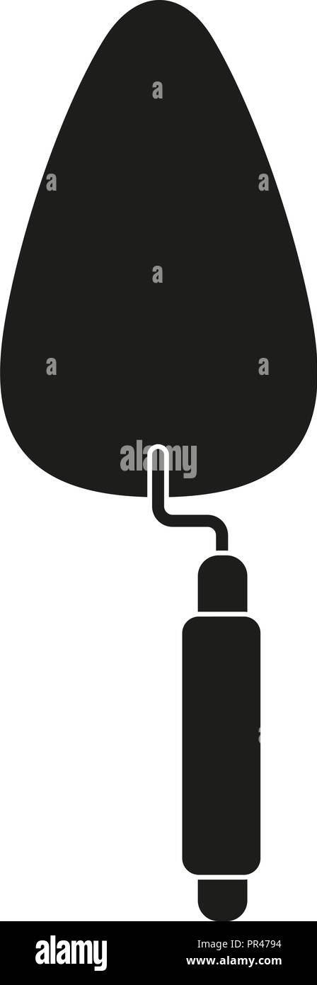 Black and white trowel top view silhouette Stock Vector Image & Art - Alamy Black and white trowel top view silhouette Stock Vector Image & Art - Alamy