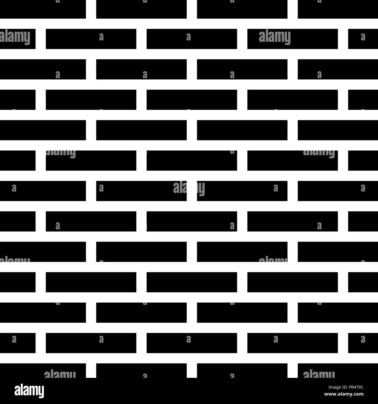 Set stone wall brick Black and White Stock Photos & Images - Alamy