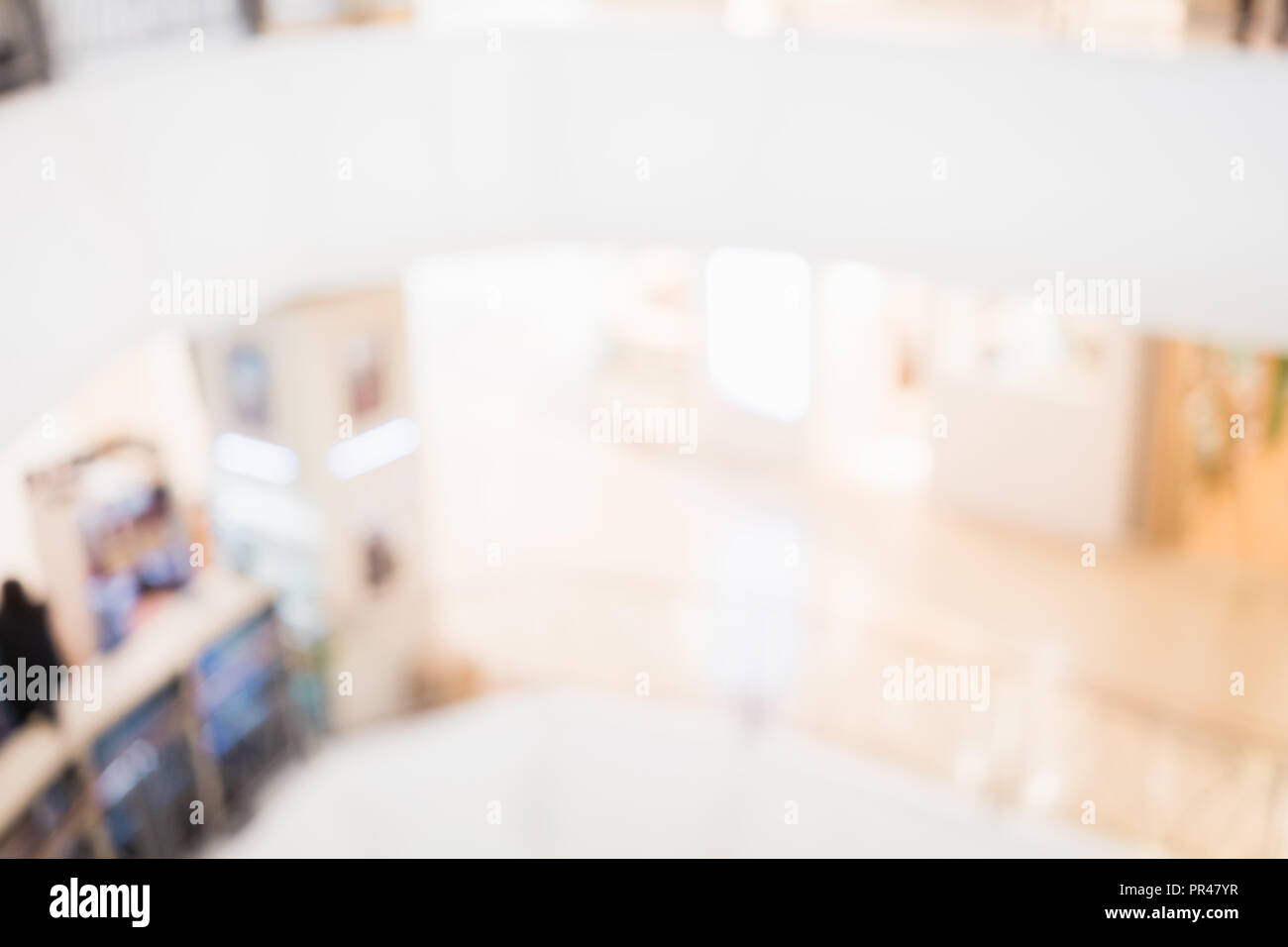 abstract shopping mall store blurred on background Stock Photo - Alamy
